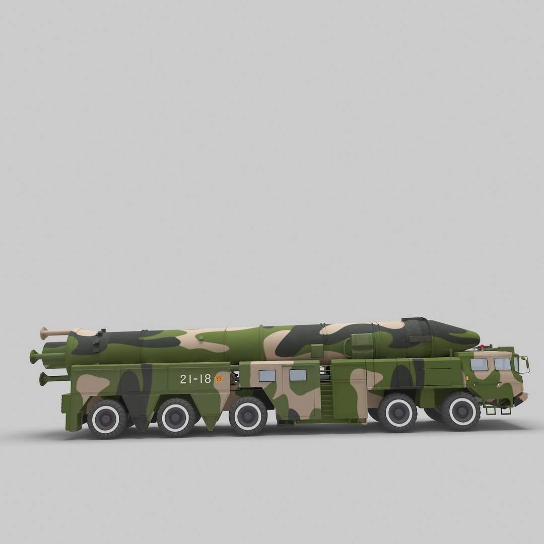 Chinese Df-21 Missile 3D - TurboSquid 1168845