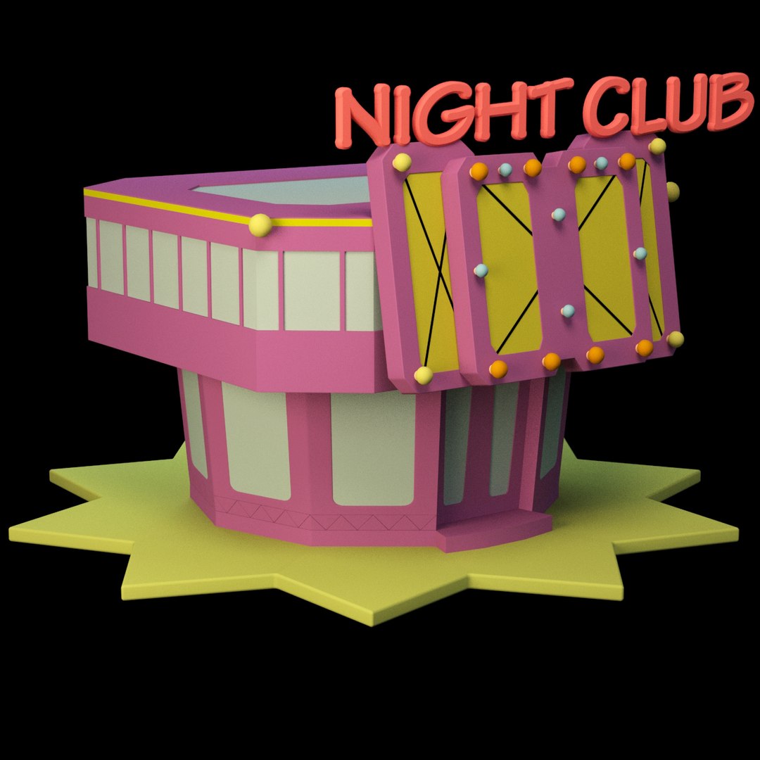 Club 3D Model - TurboSquid 1388420