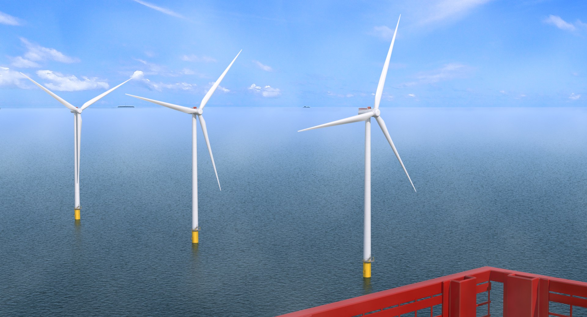 Offshore Wind Power Turbine 3D Model - TurboSquid 1227301