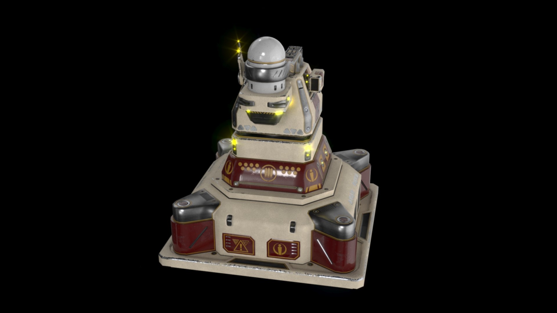 3D Small 20mm CIWS model - TurboSquid 1764930