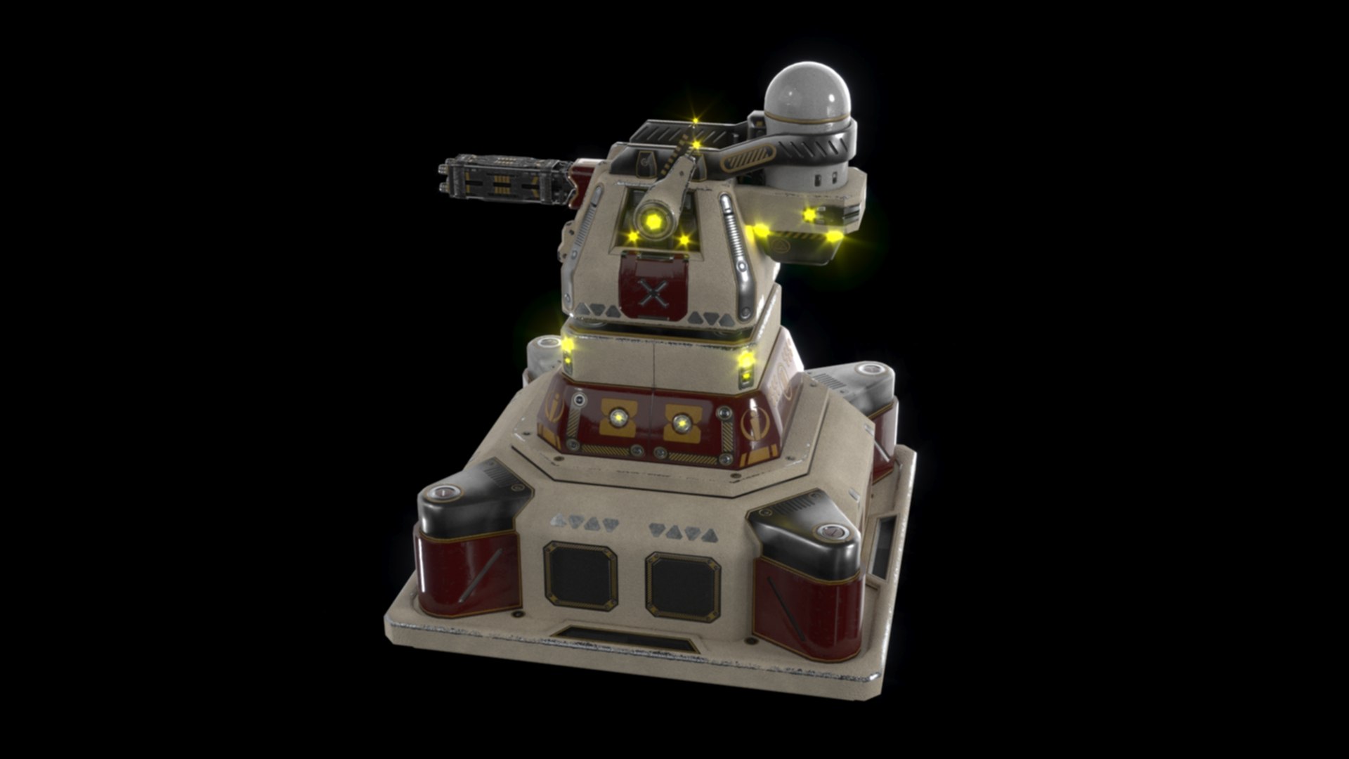 3D Small 20mm CIWS model - TurboSquid 1764930