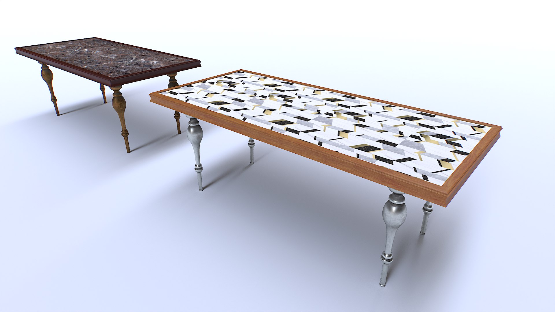 3D Classic Table 1 Model - TurboSquid 2182285