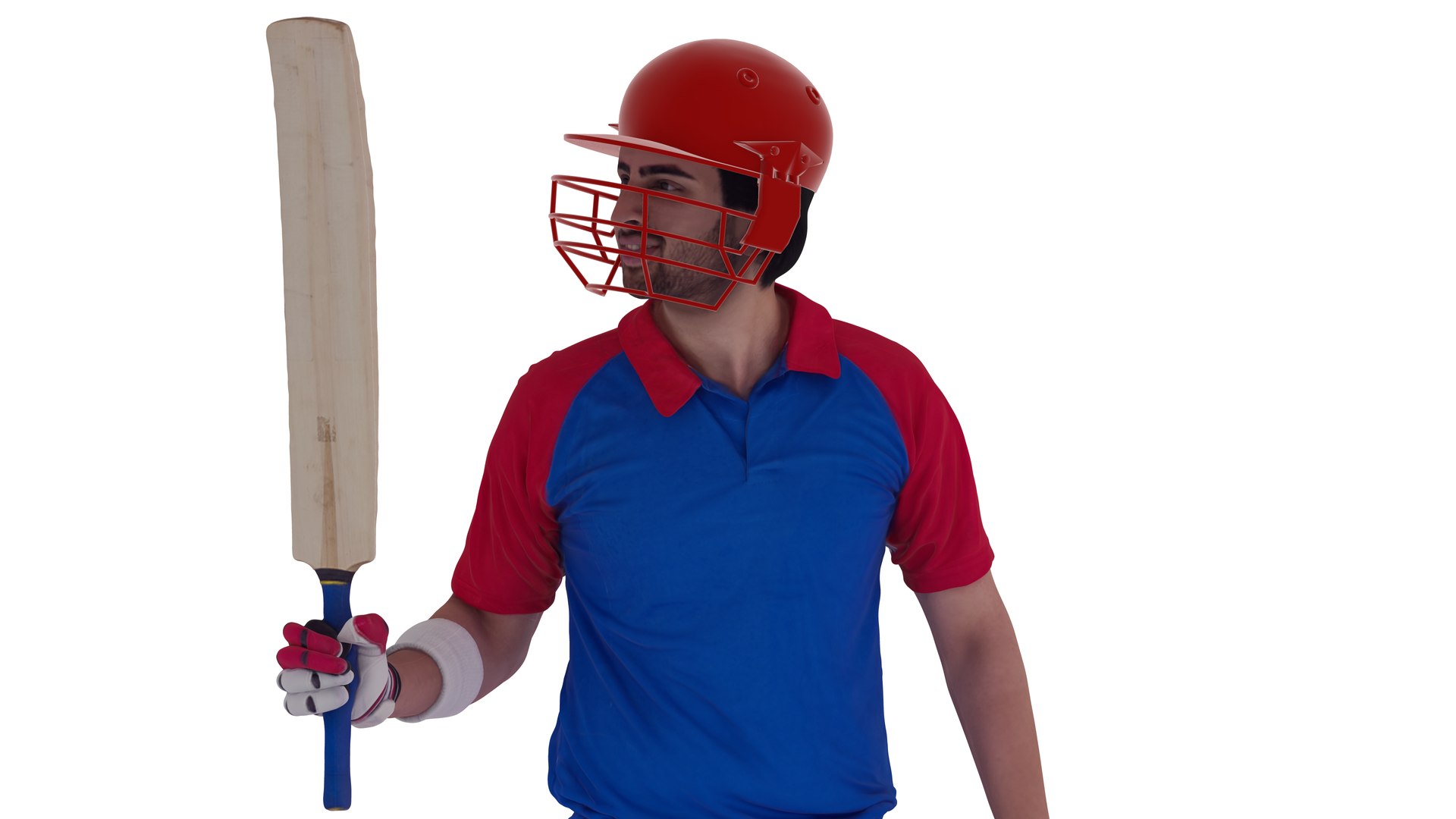 3D Cricket batsman celebration - TurboSquid 2161929
