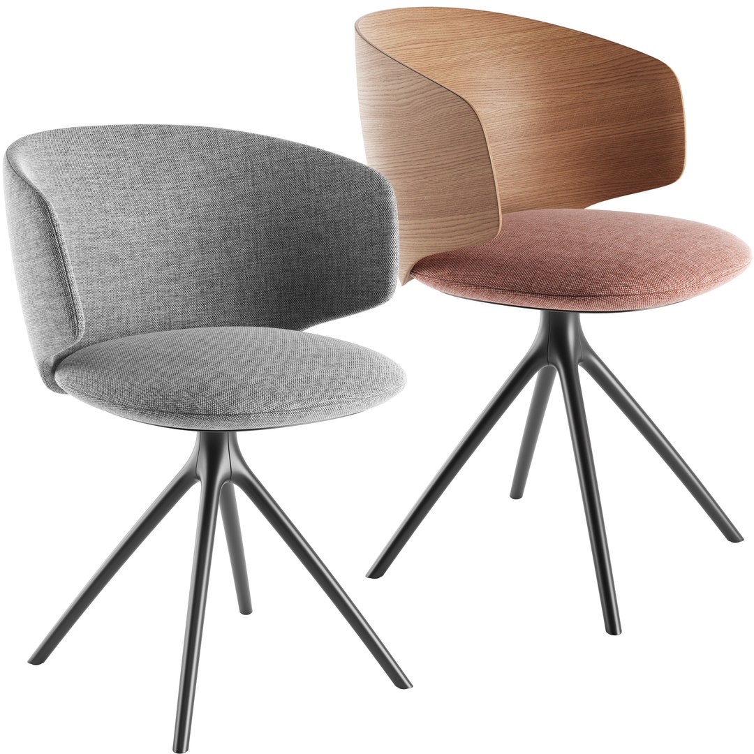 3D Universal Collection Swivel Chair By MDF Italia Model - TurboSquid ...