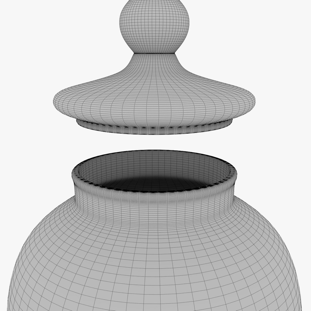 Glass Jar 3d 3ds