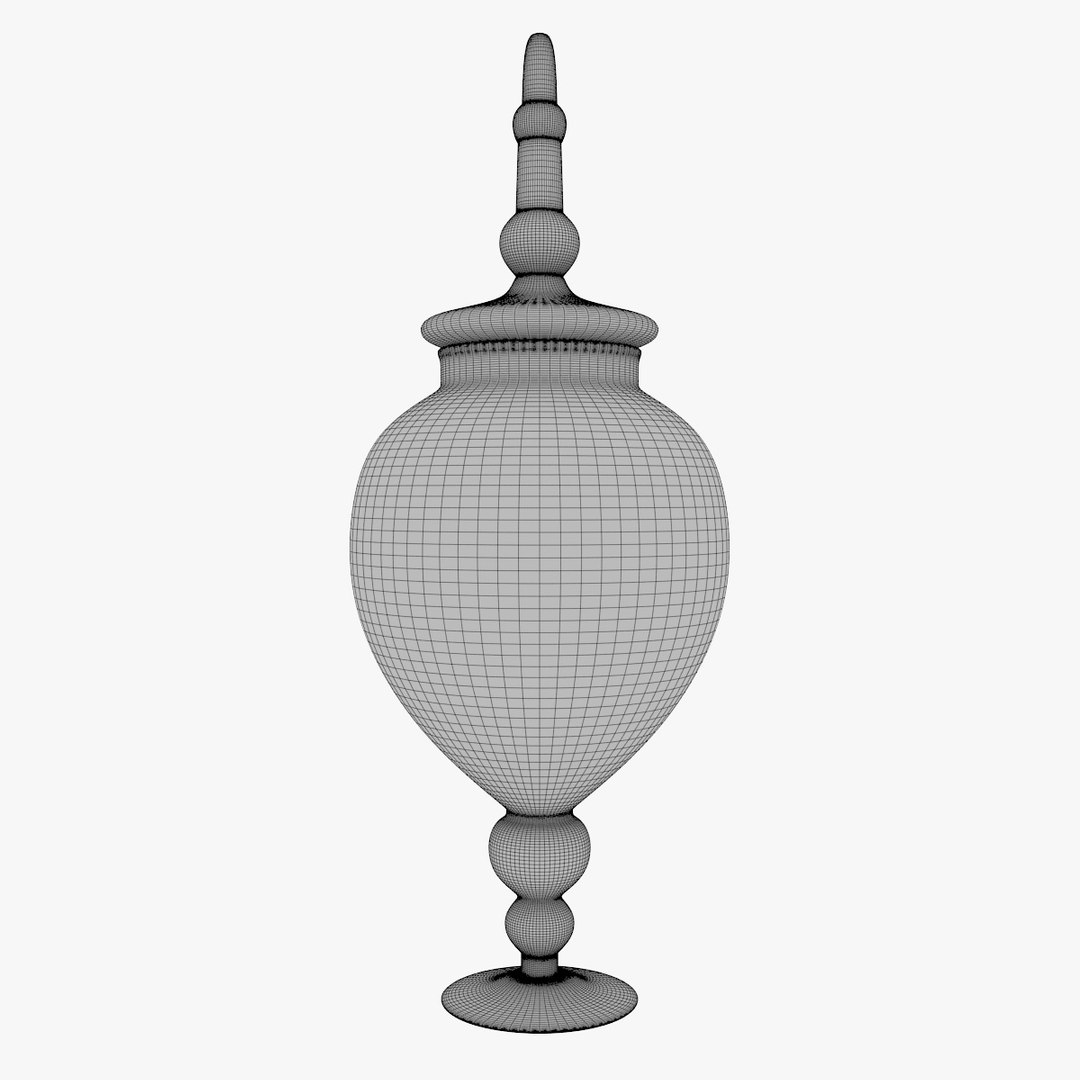 Glass Jar 3d 3ds