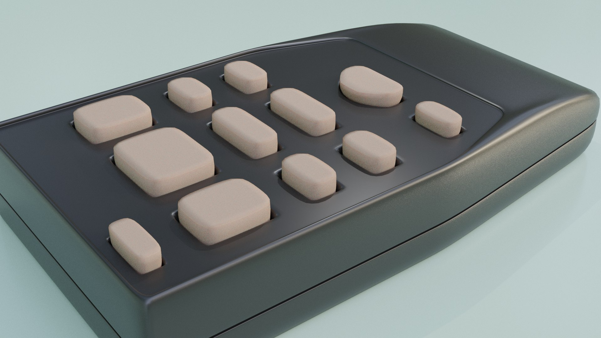 3D Remote Control Model - TurboSquid 1725592