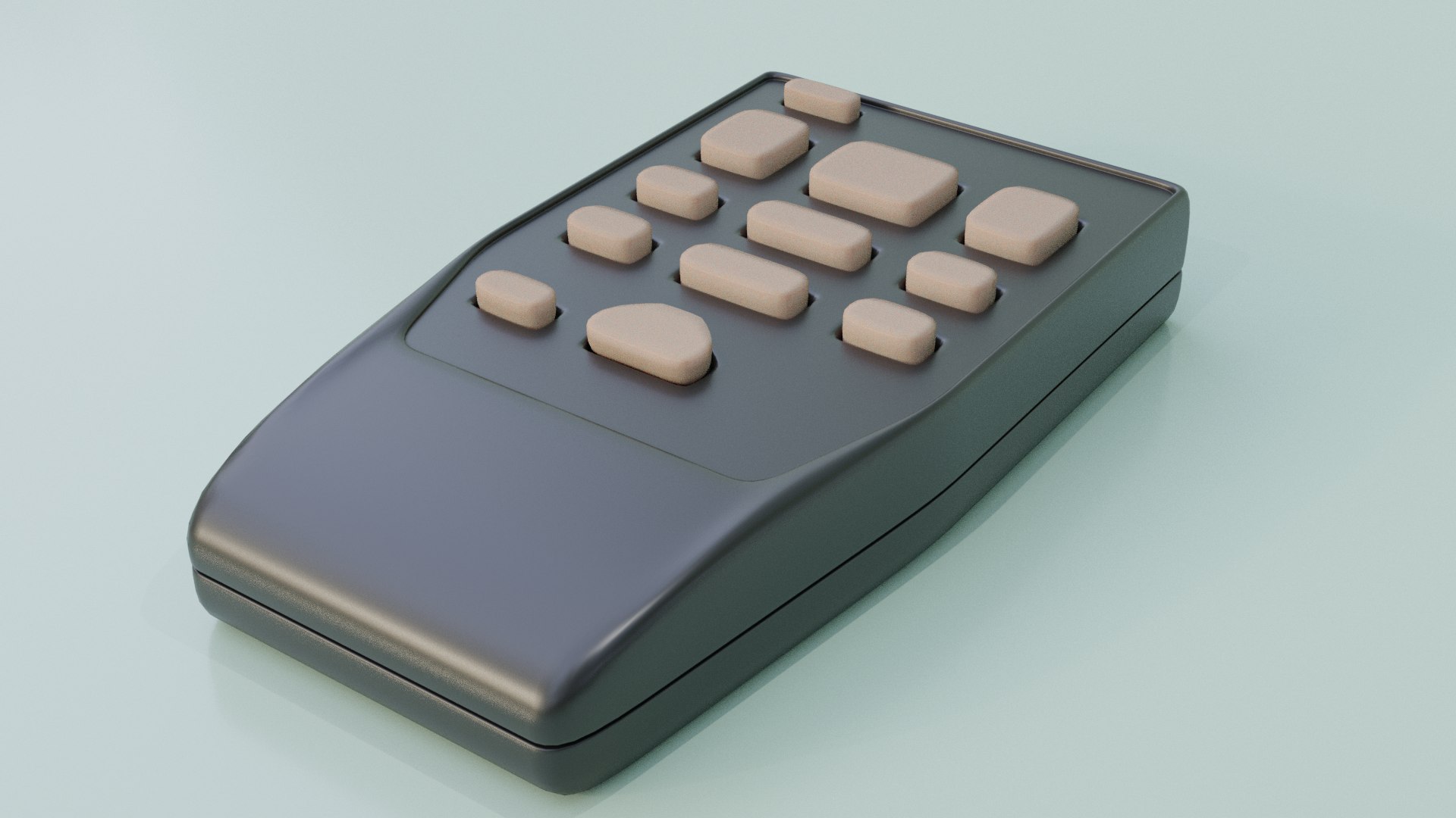 3D Remote Control Model - TurboSquid 1725592