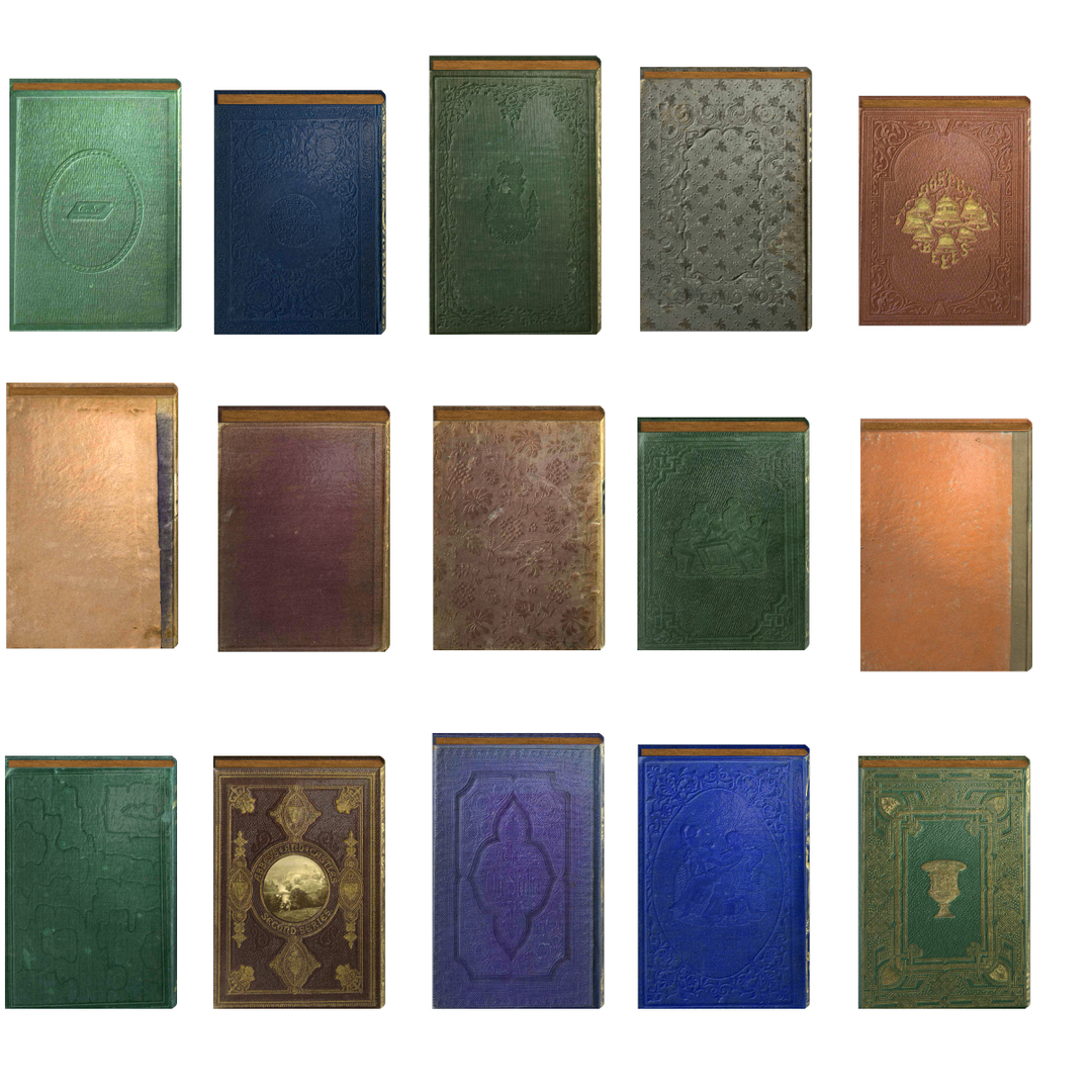 Realistic Books Old 3d 3ds