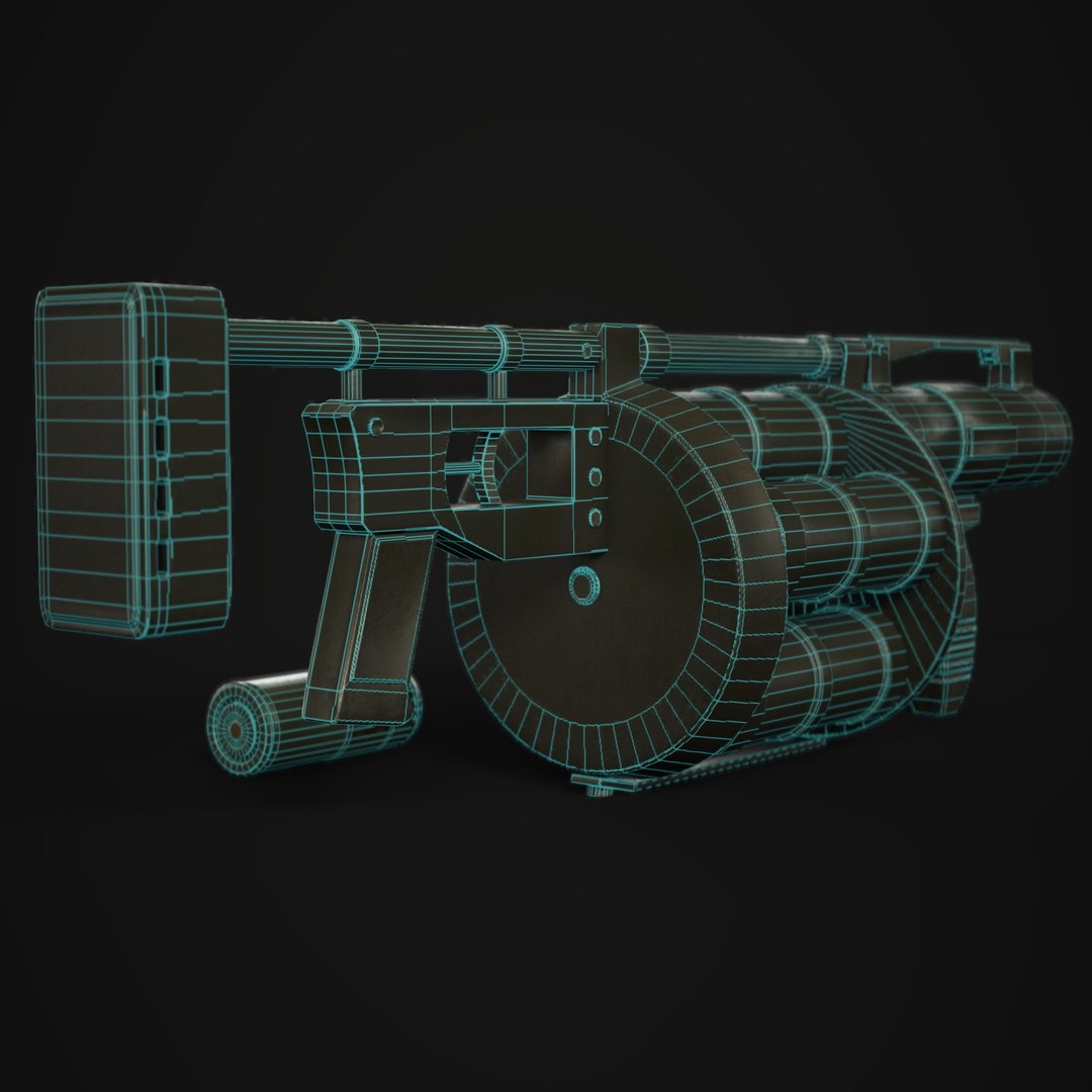 Ready Grenade Launcher Model - TurboSquid 1366907