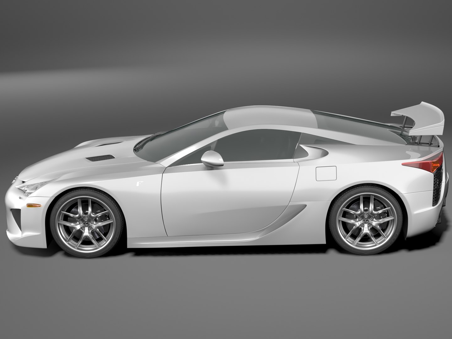 Lexus Lfa 3d Model