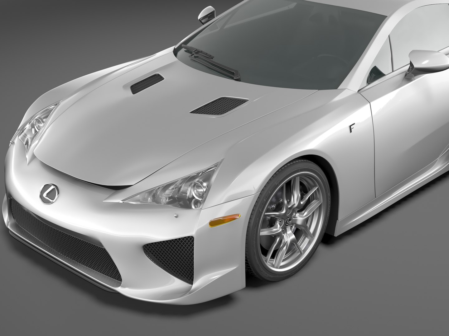Lexus Lfa 3d Model