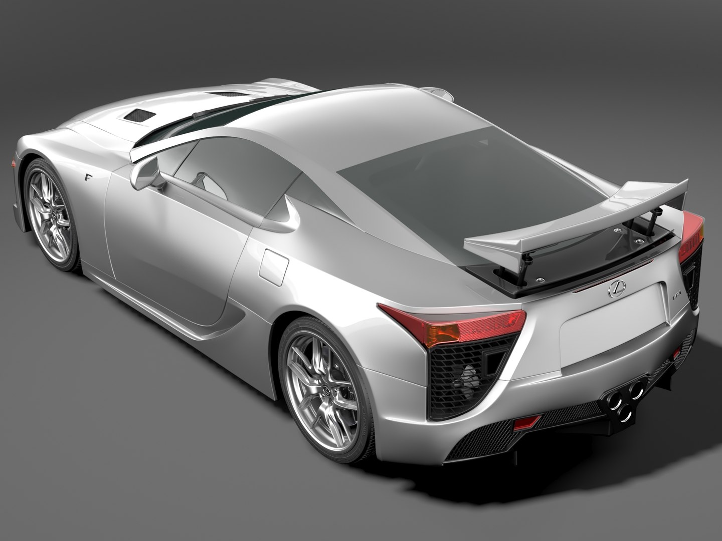 Lexus Lfa 3d Model