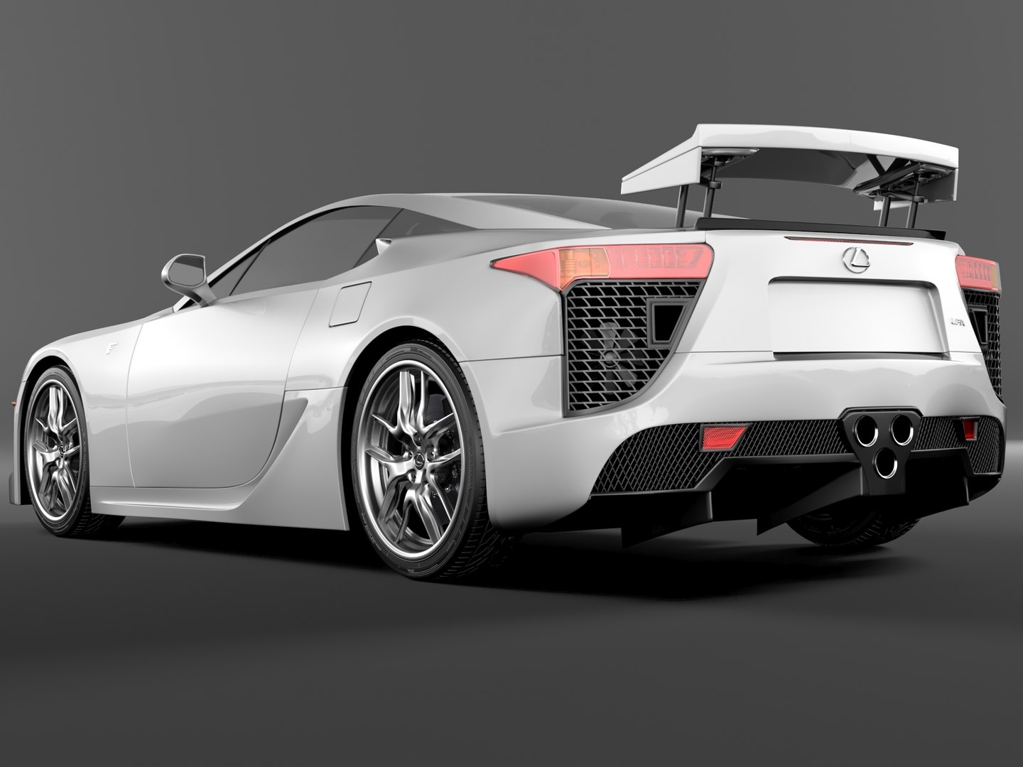 Lexus Lfa 3d Model