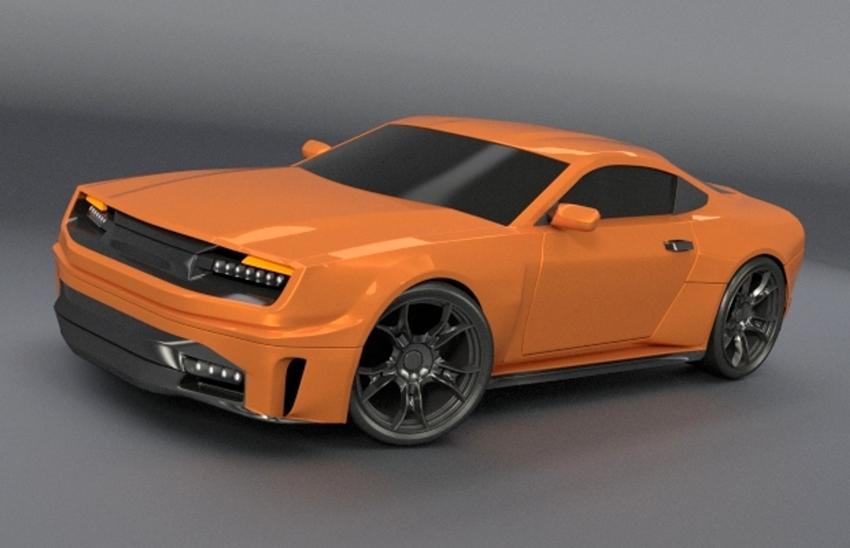 3d model concept car