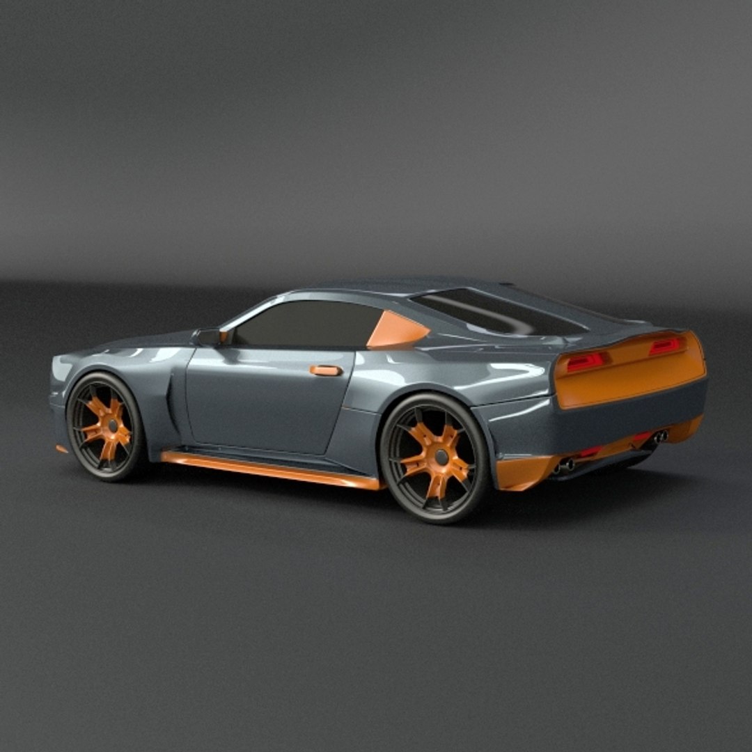 3d model concept car