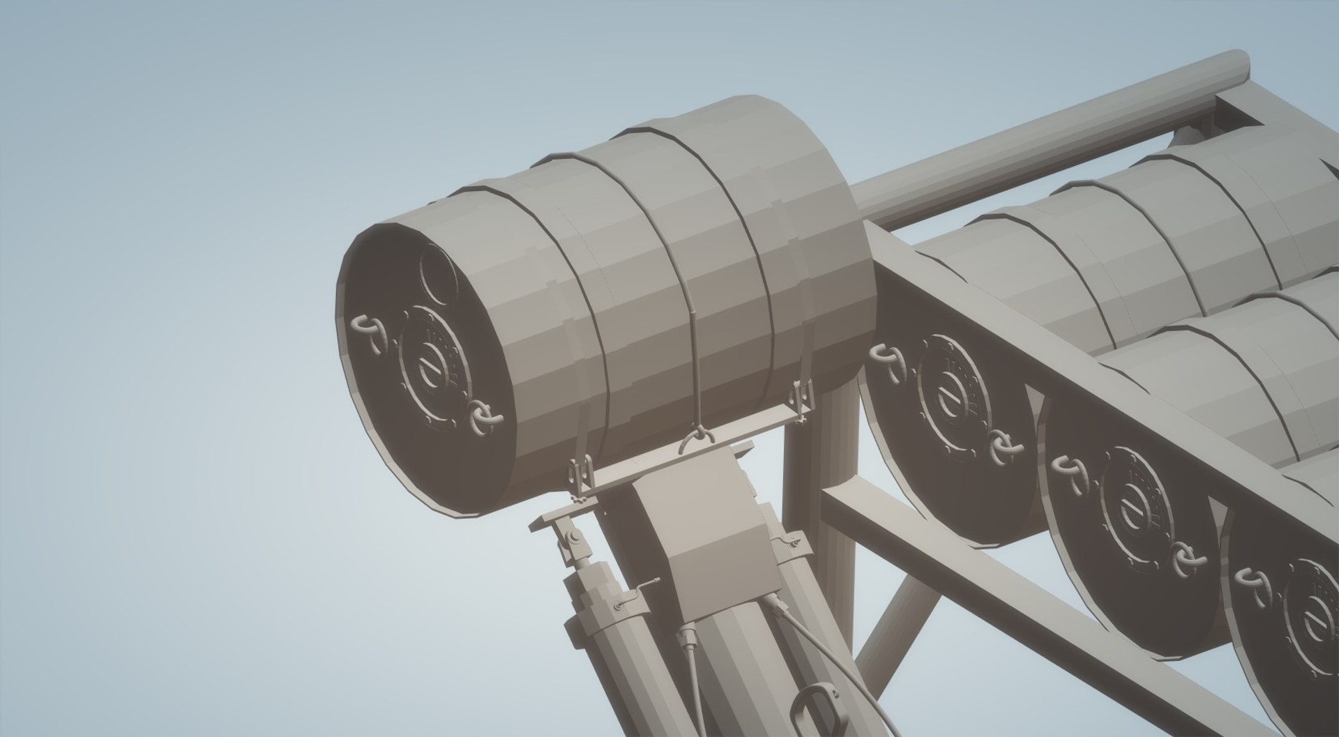 Depth Charge Launcher 3D - TurboSquid 1432296