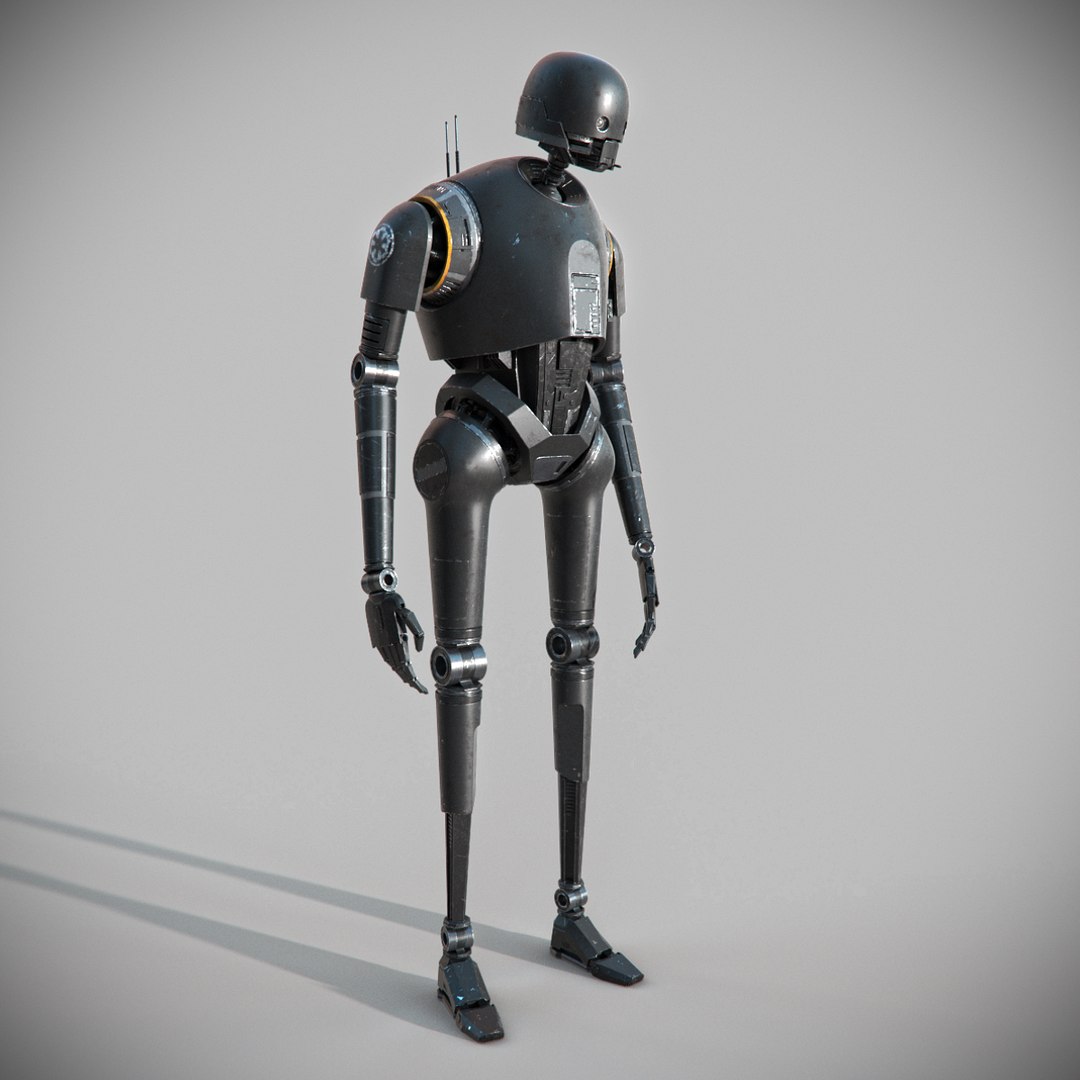 star wars k-2so c2-b5 3d model