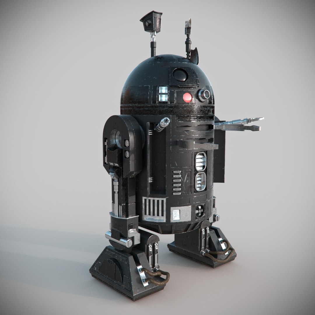 star wars k-2so c2-b5 3d model