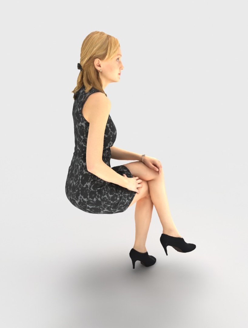 Free Max Mode Human Rig Female Gigapixel