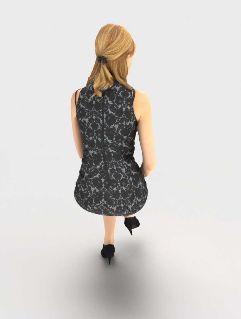 Free Max Mode Human Rig Female Gigapixel