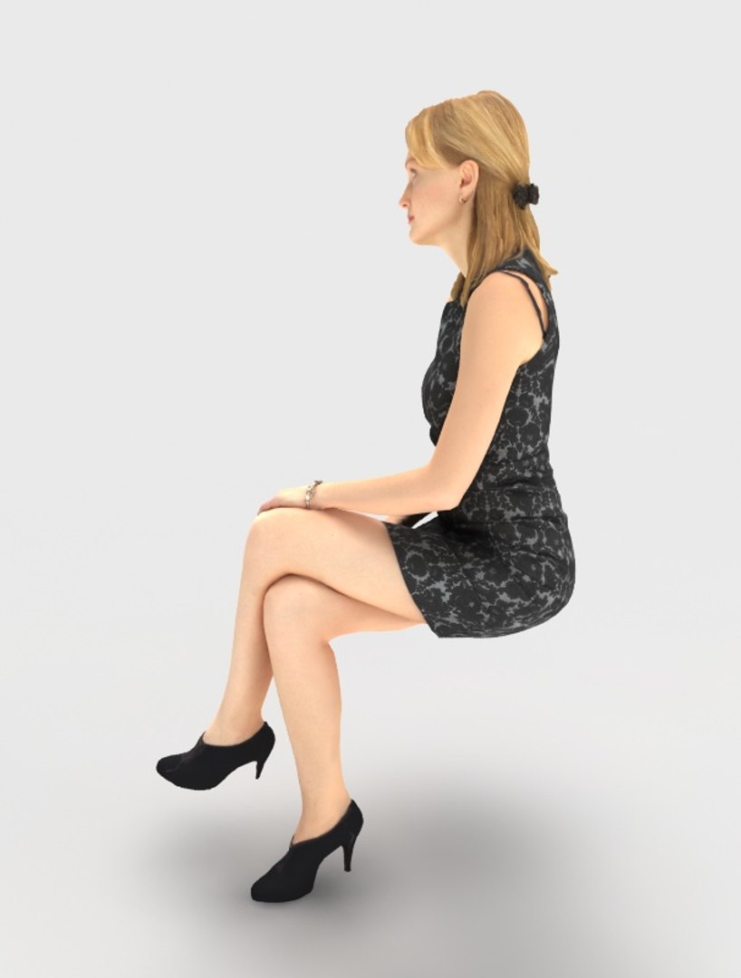 Free Max Mode Human Rig Female Gigapixel