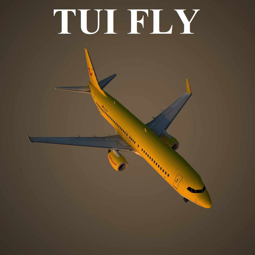 boeing 737-800 tui 3d model