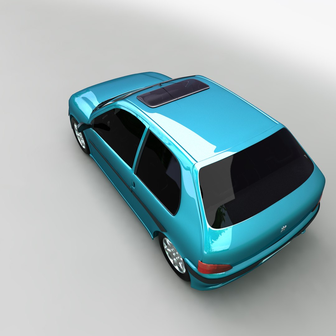 3d Model Peugeot 106