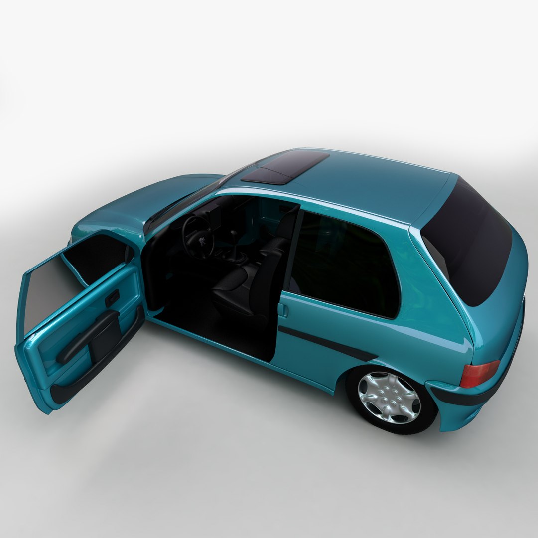3d Model Peugeot 106