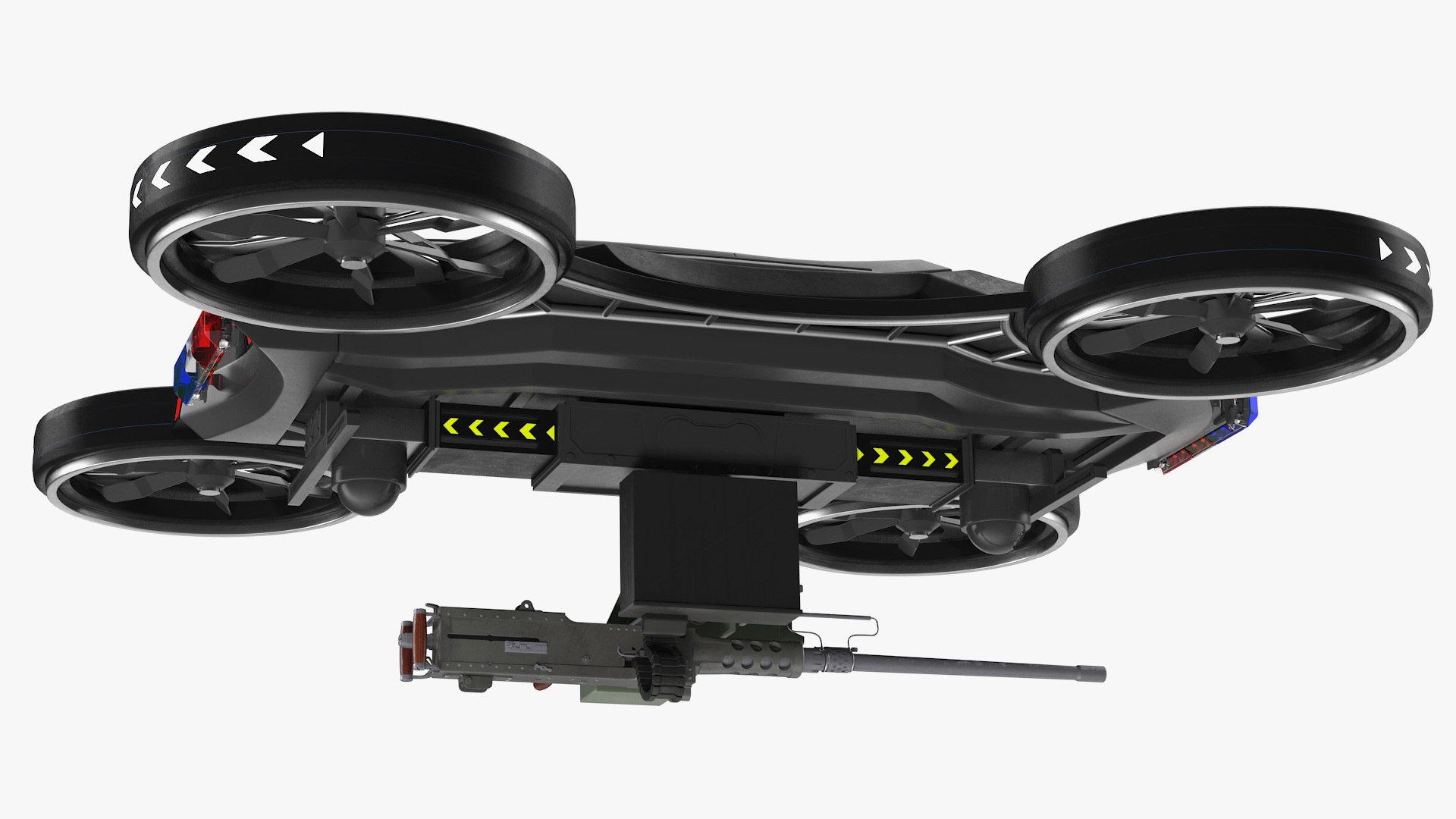 3D Drone Machine Gun Model - TurboSquid 1472402
