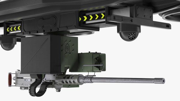 3D drone machine gun model - TurboSquid 1472402