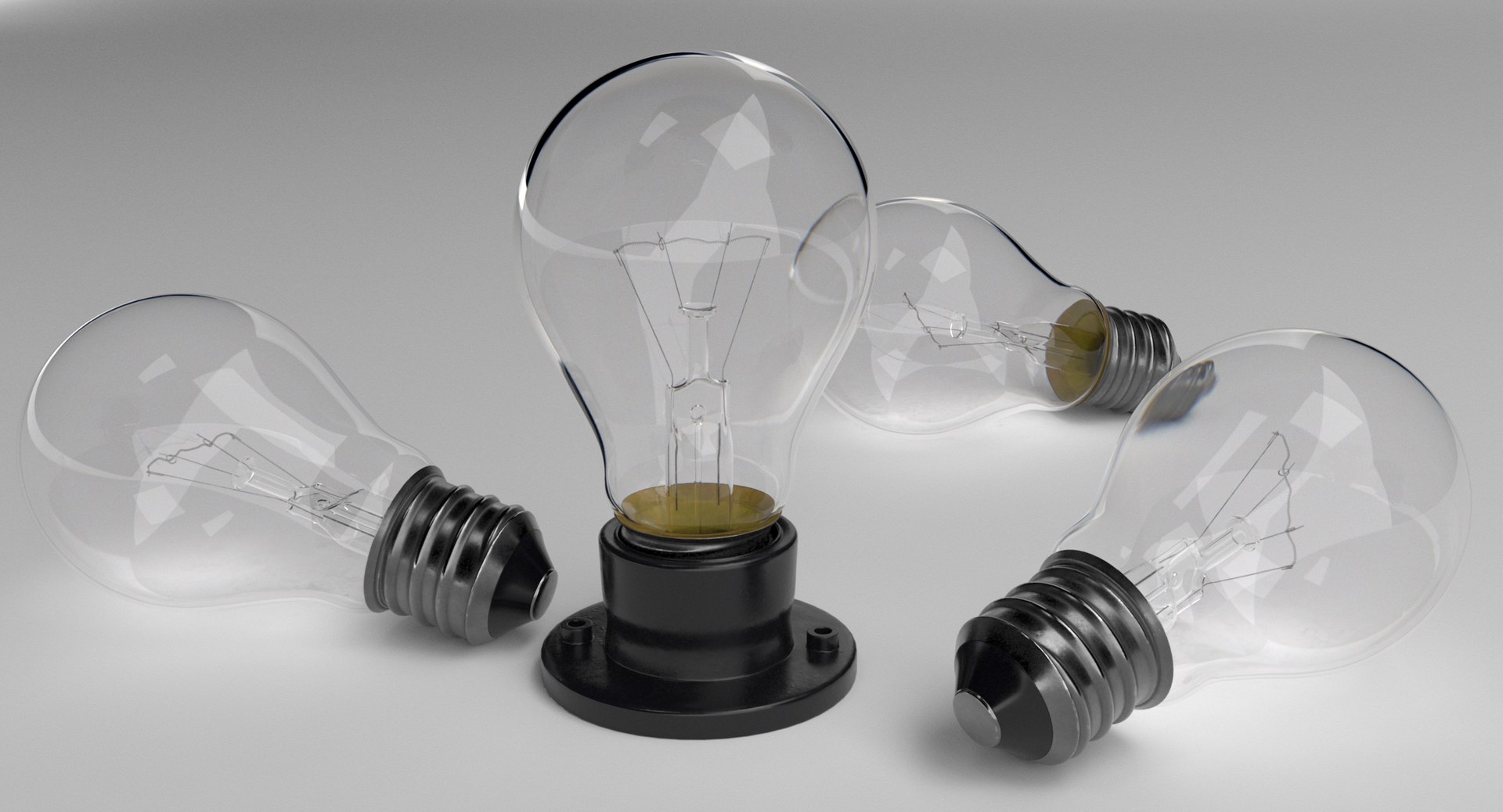 3D bulbs objects model - TurboSquid 1213833