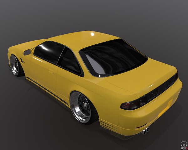 modelo 3d Kit de carrocería Nissan Silvia S14 326 Power 3D-Star ...