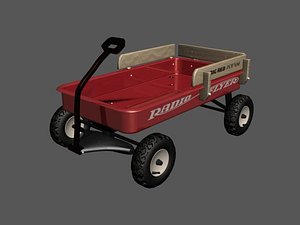 3D Radio Flyer Models - Browse & Download Formats - TurboSquid
