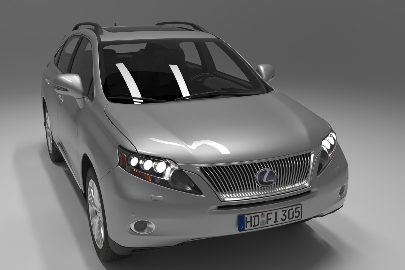 Lexus Rx 3D Model - TurboSquid 1392926