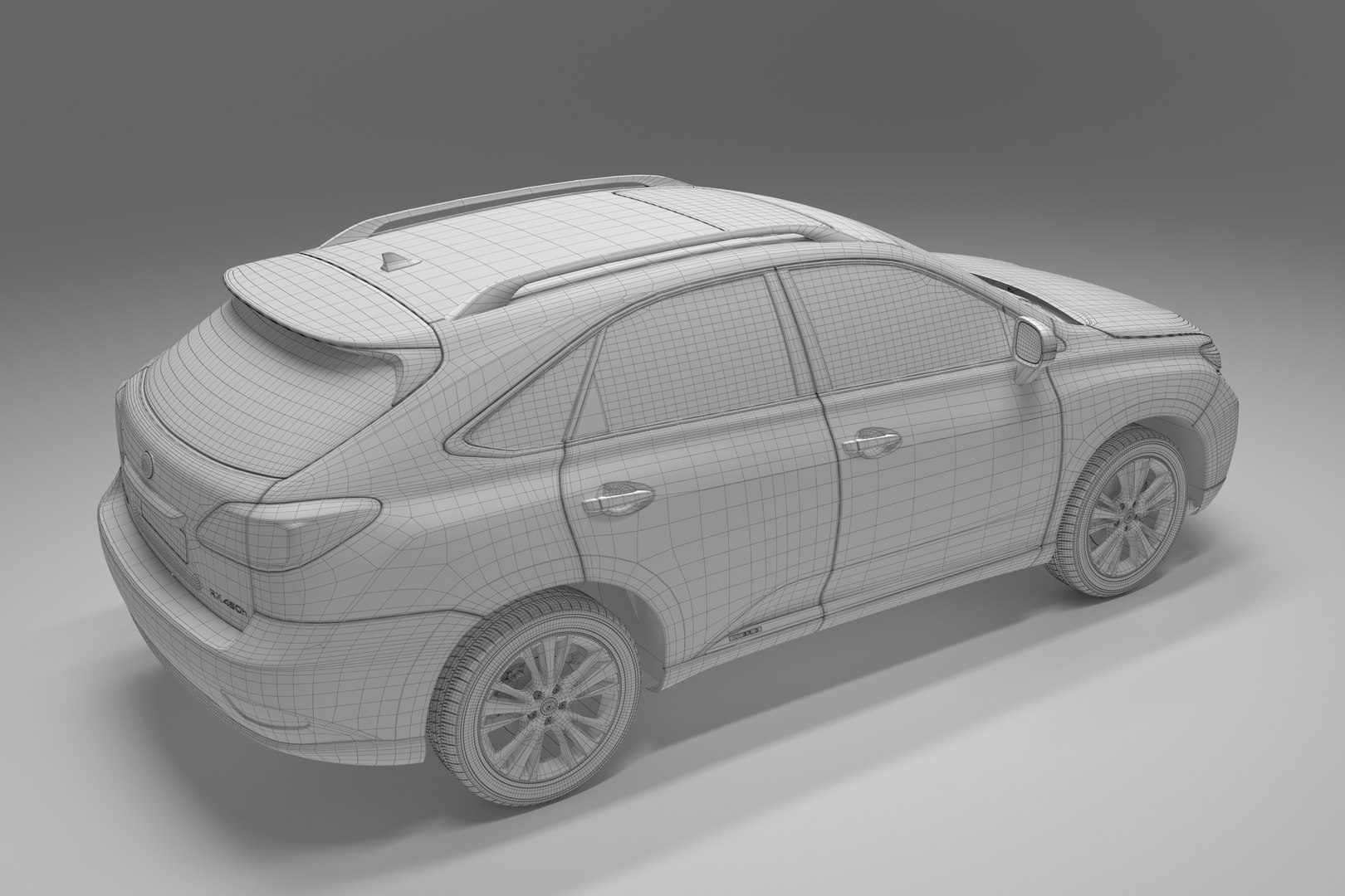 Lexus Rx 3D Model - TurboSquid 1392926