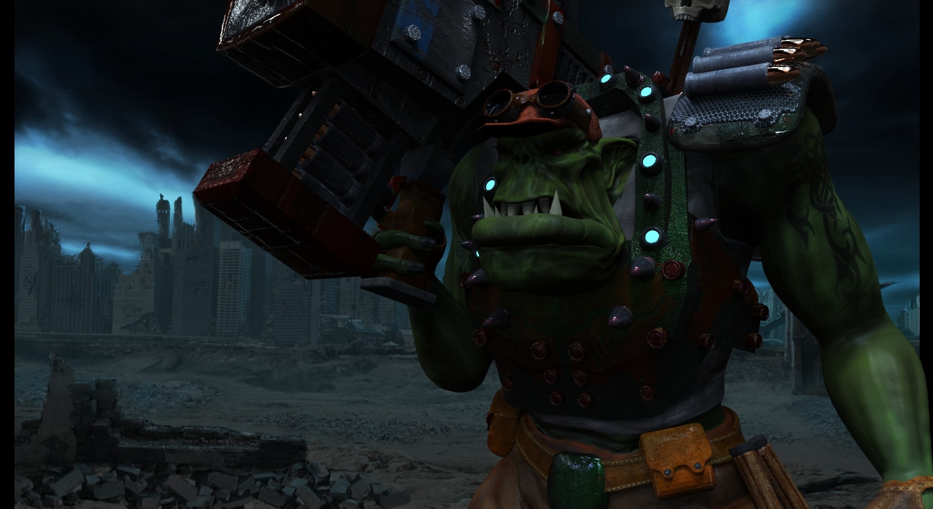 character heavy 3d model