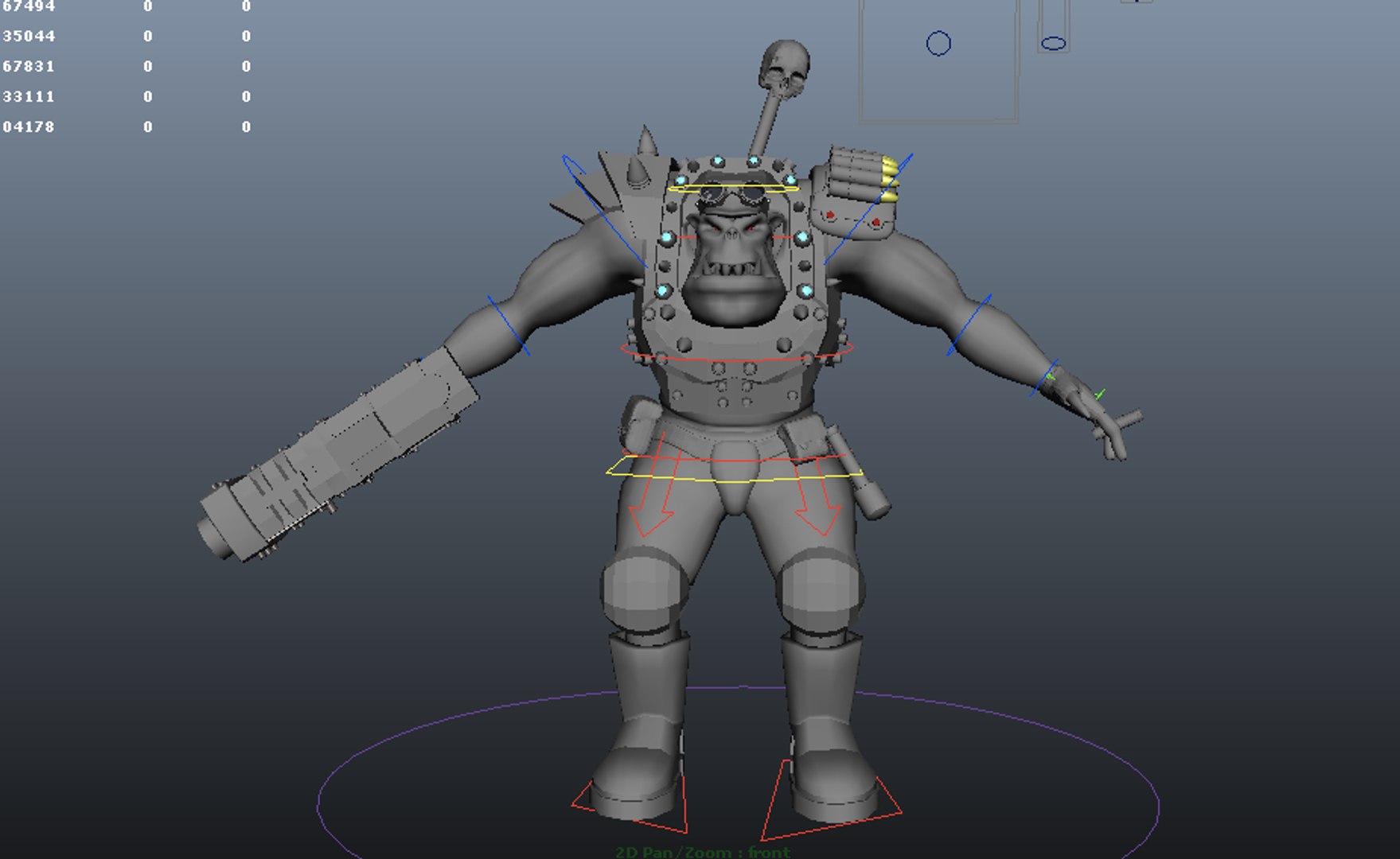 character heavy 3d model