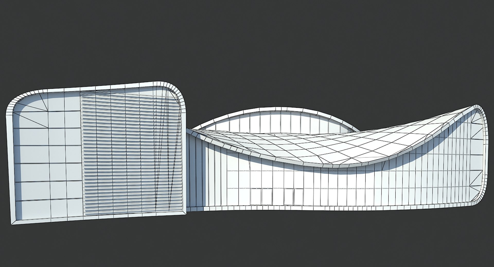 Sports Complex Model - TurboSquid 1246601