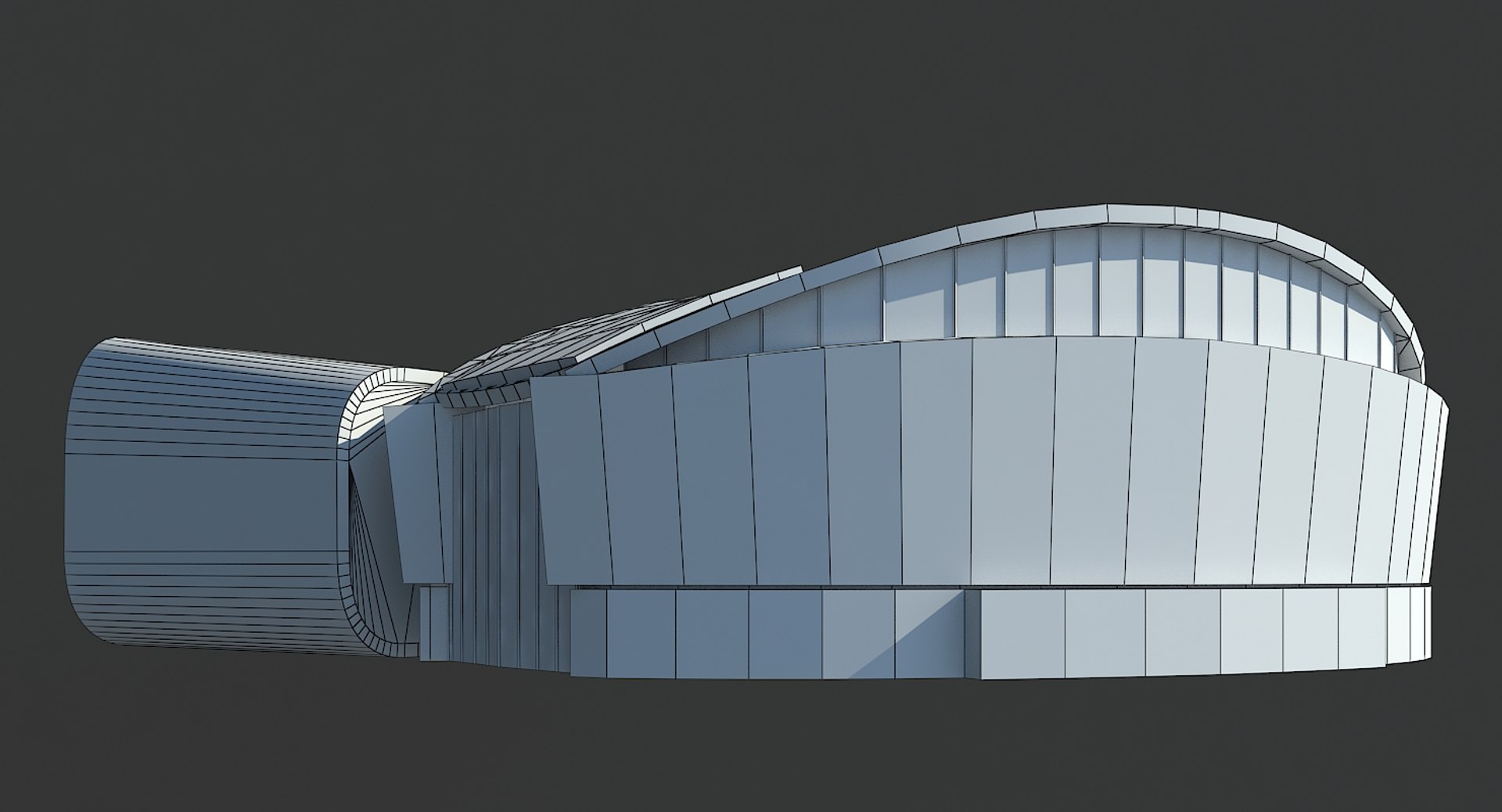 Sports Complex Model - TurboSquid 1246601