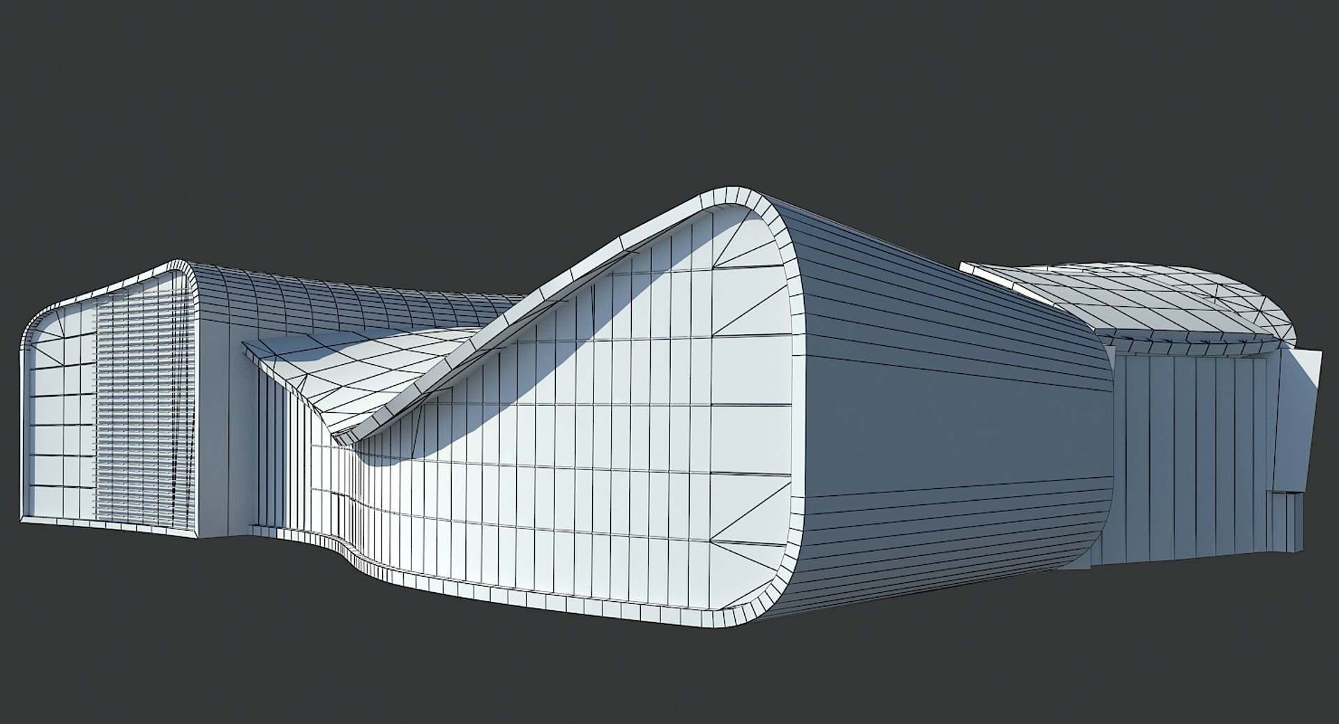 Sports Complex Model - TurboSquid 1246601