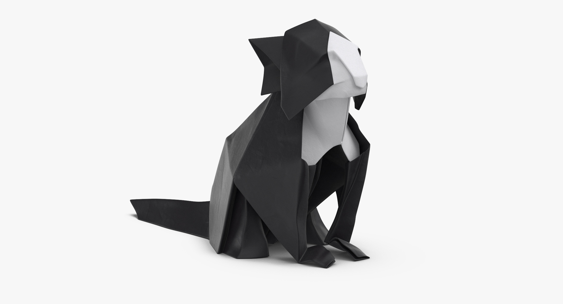 Cat Origami 3D Model - TurboSquid 1346272