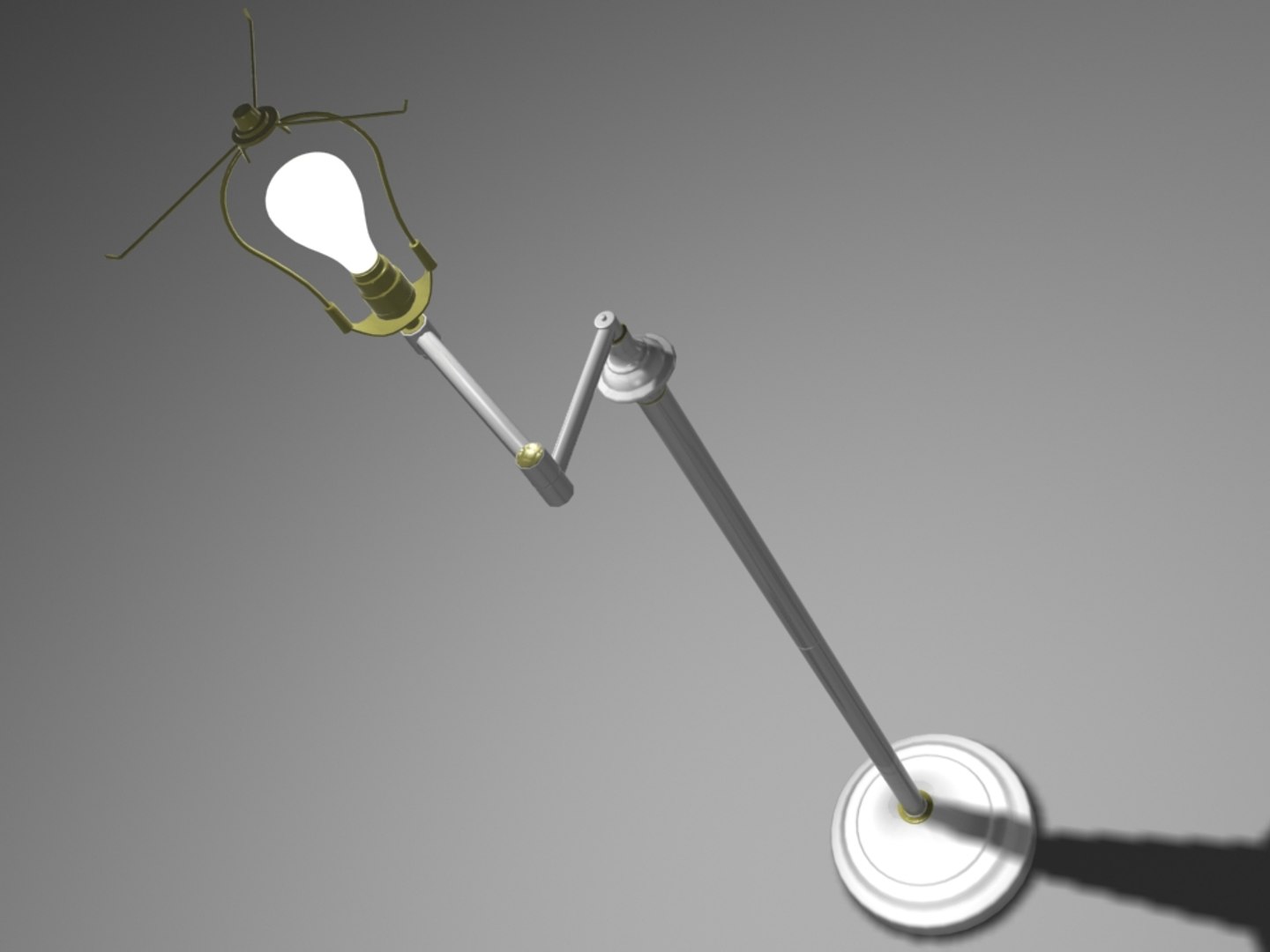 Free Lamp Standing 3d Model