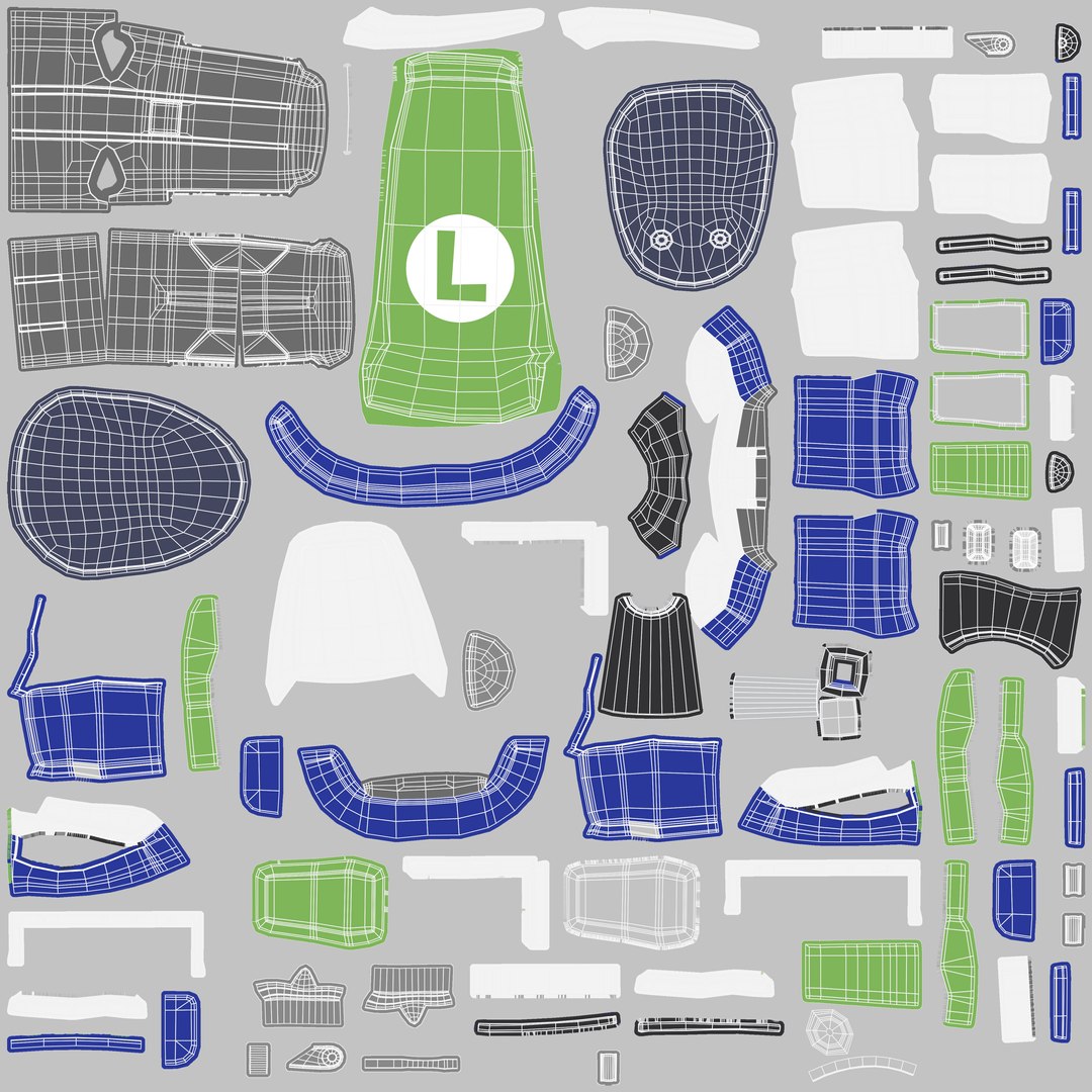 Standart kart - mario 3D model - TurboSquid 1630361