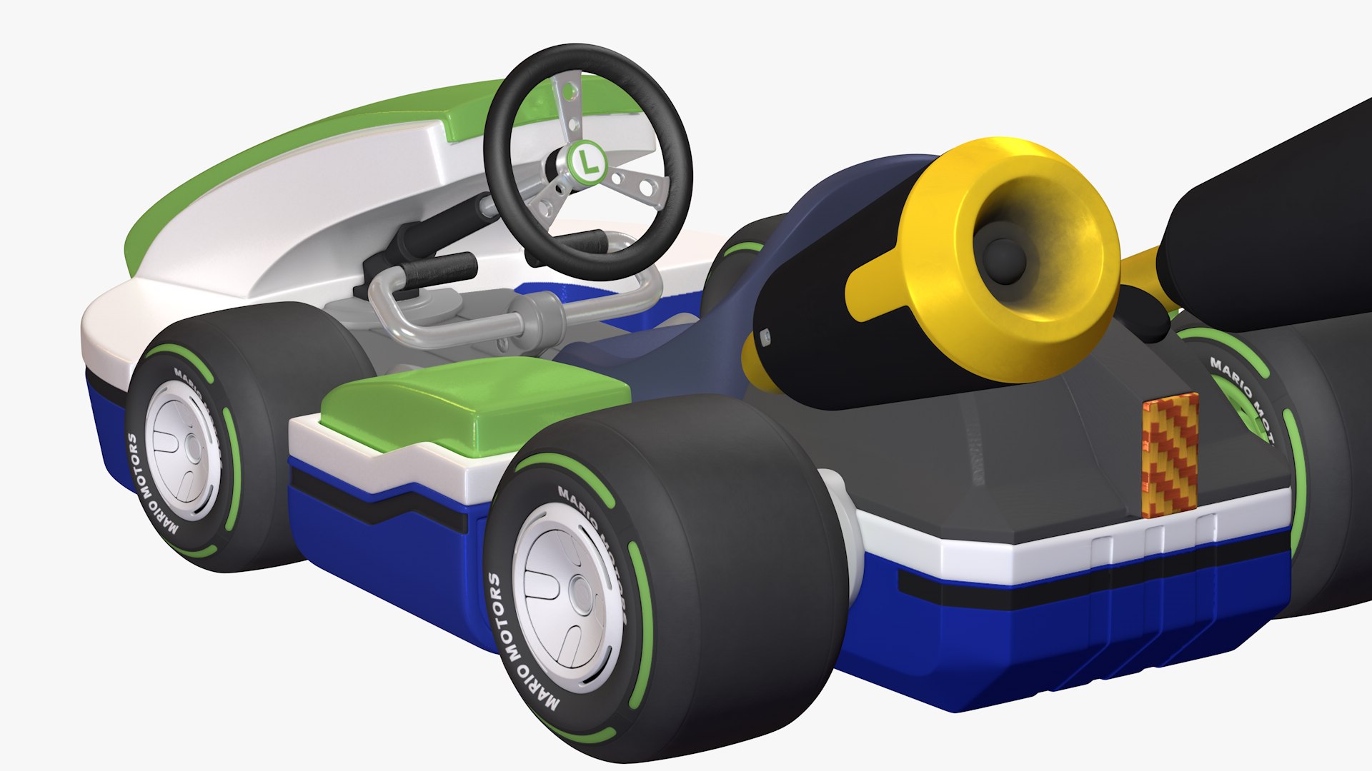 Standart kart - mario 3D model - TurboSquid 1630361