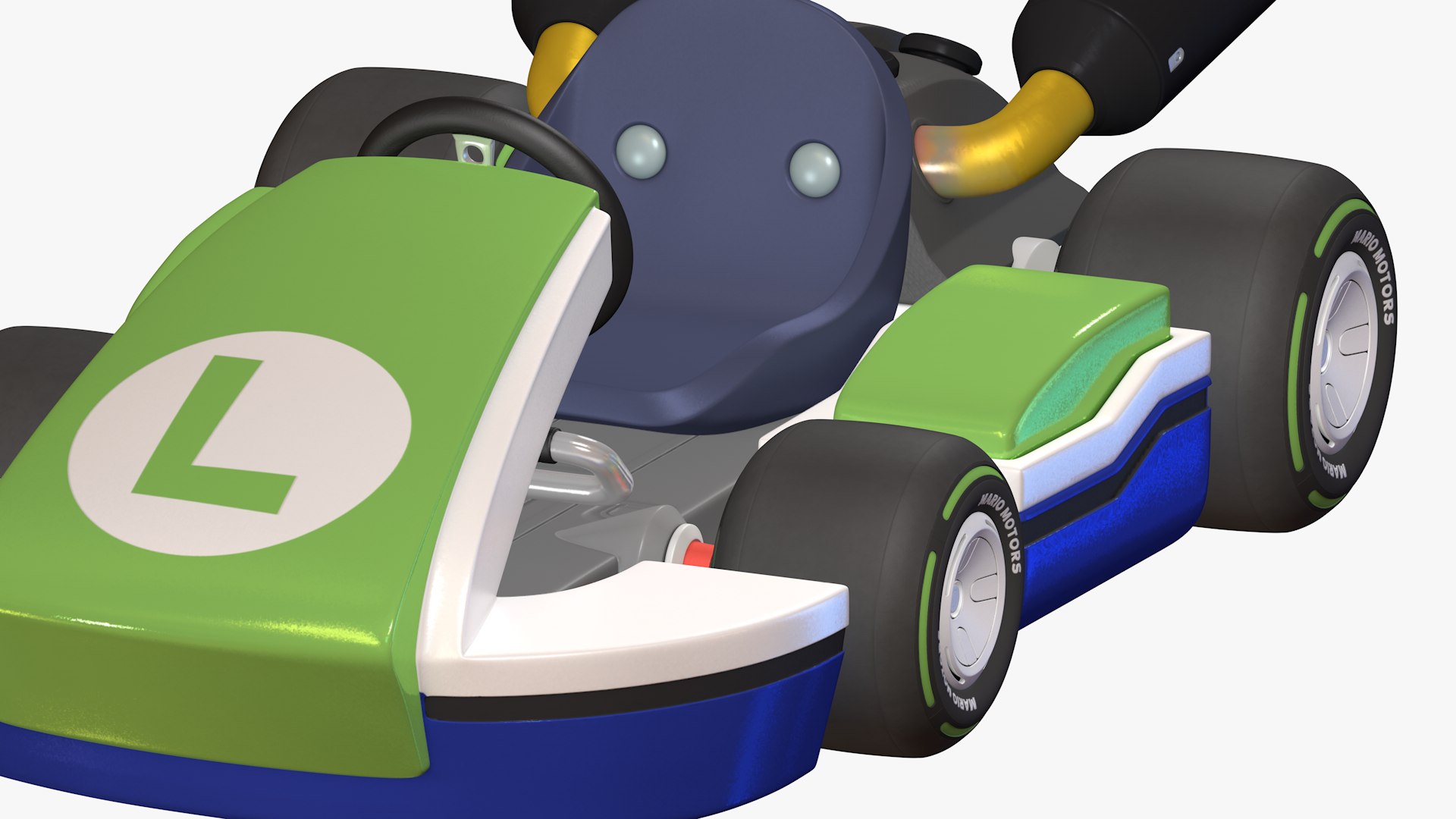 Standart kart - mario 3D model - TurboSquid 1630361