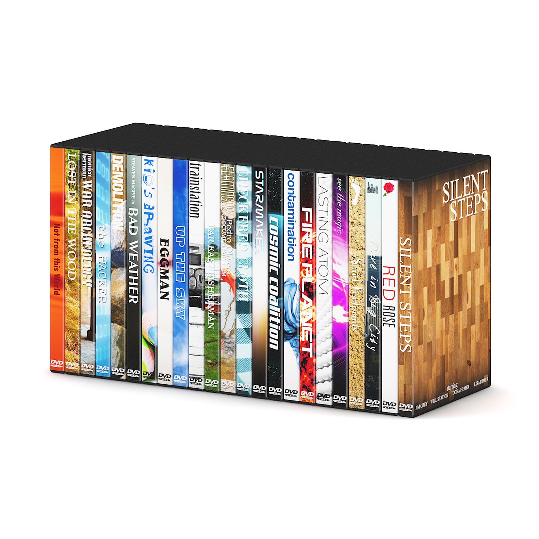 Dvd Cases 3d Fbx
