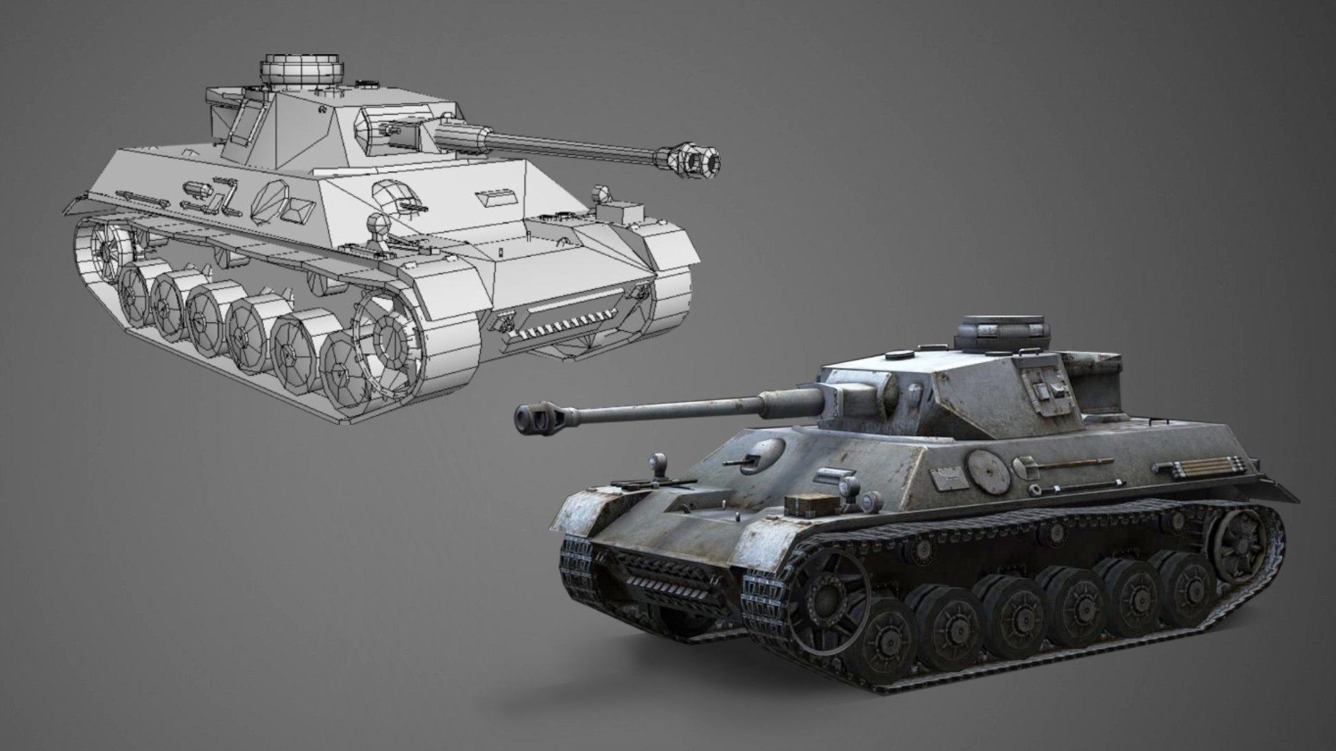 German Tanks Model - TurboSquid 1352396