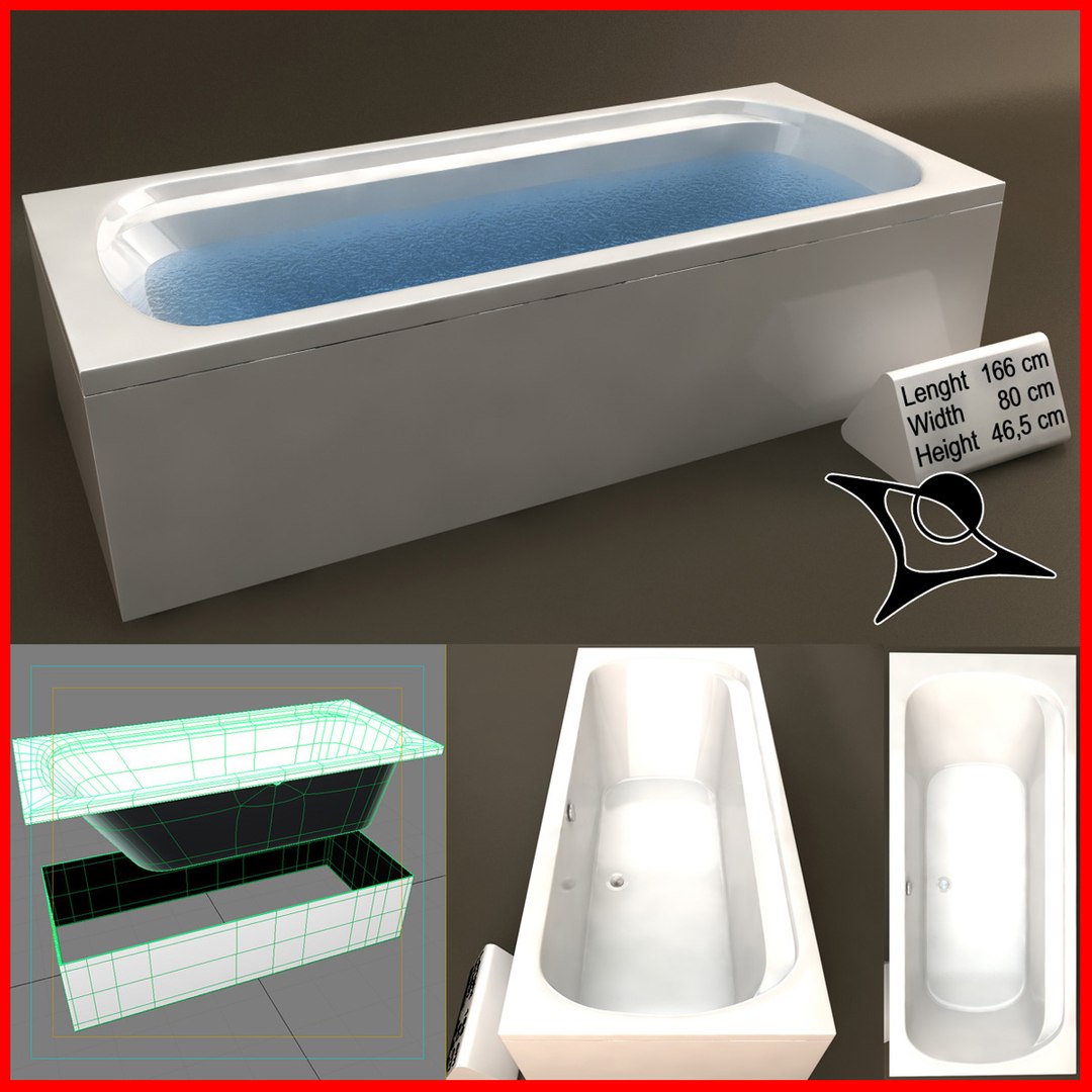 Bath 3d Model