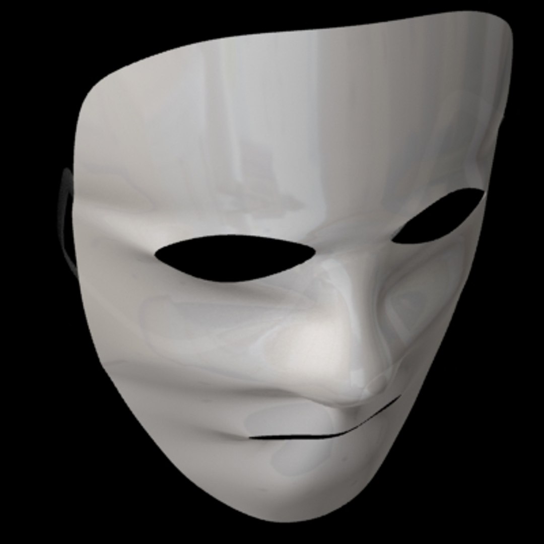 mask 3d model